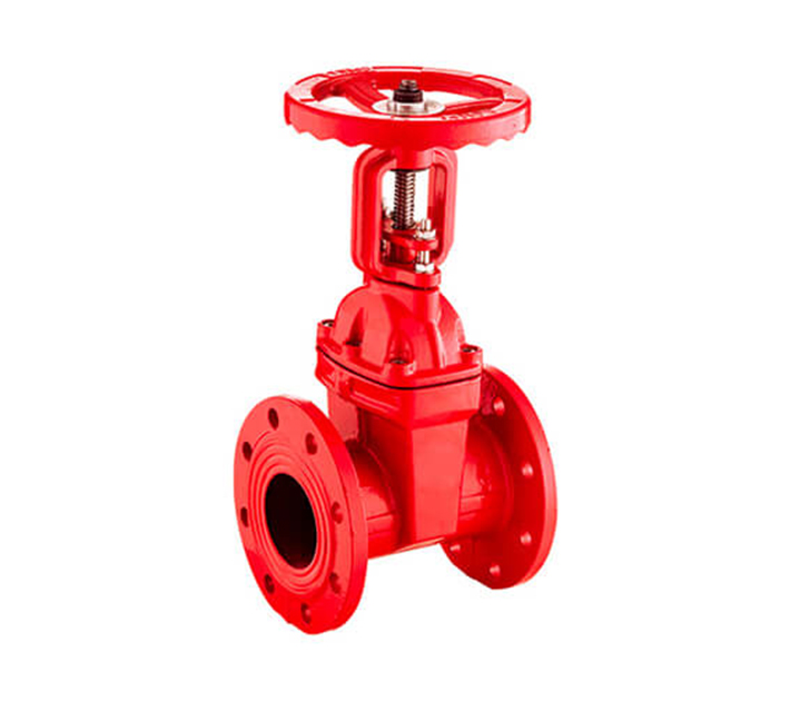 UL/FM Rising Stem Flanged Fire Fighting Gate Valve from China ...